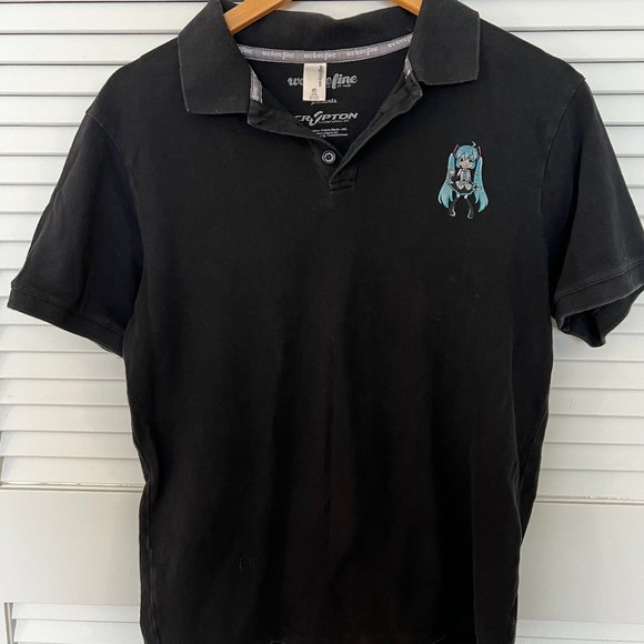 Welovefine | Shirts | Welovefine Hatsune Miku Polo | Poshmark